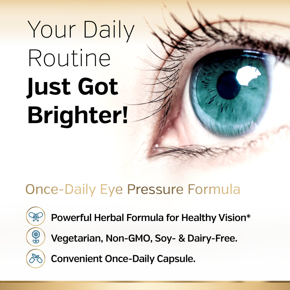 Premium Eye Pressure Support Supplement - 30 Count