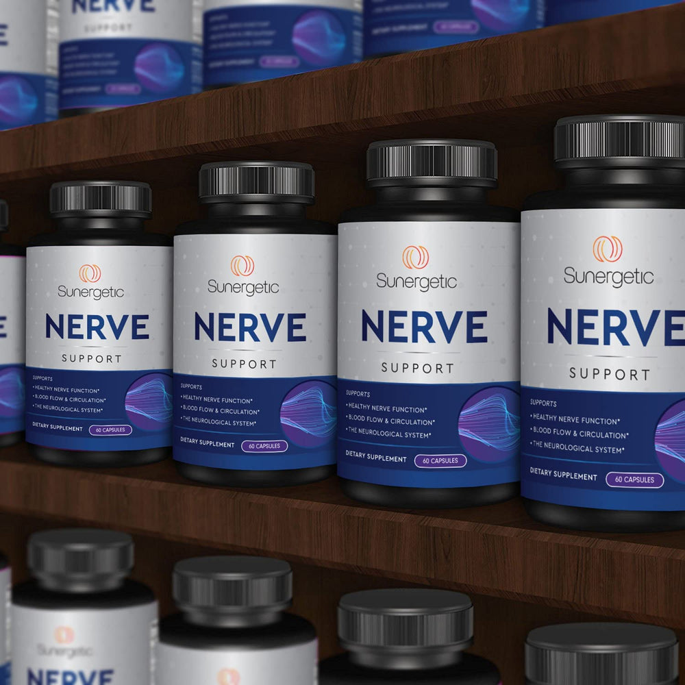 Premium Nerve Support Supplement - 60 Capsules