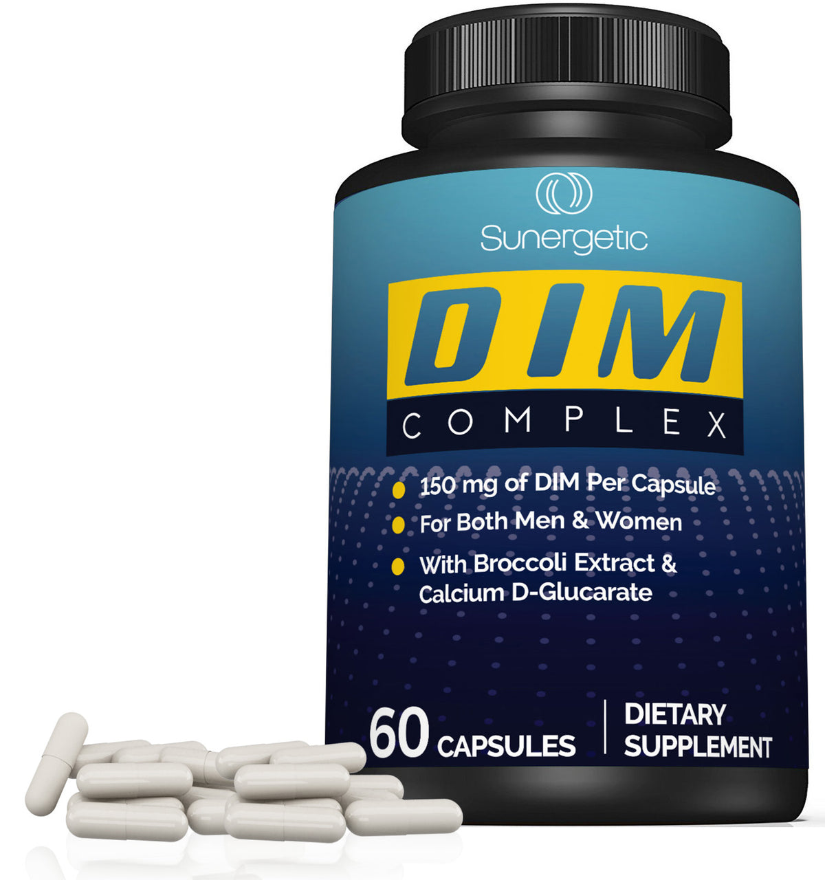 Sunergetic Products - DIM Complex - 60 Capsules